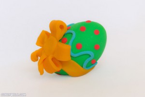 CURLY ORLI : How to make Your Plasticine Easter Egg